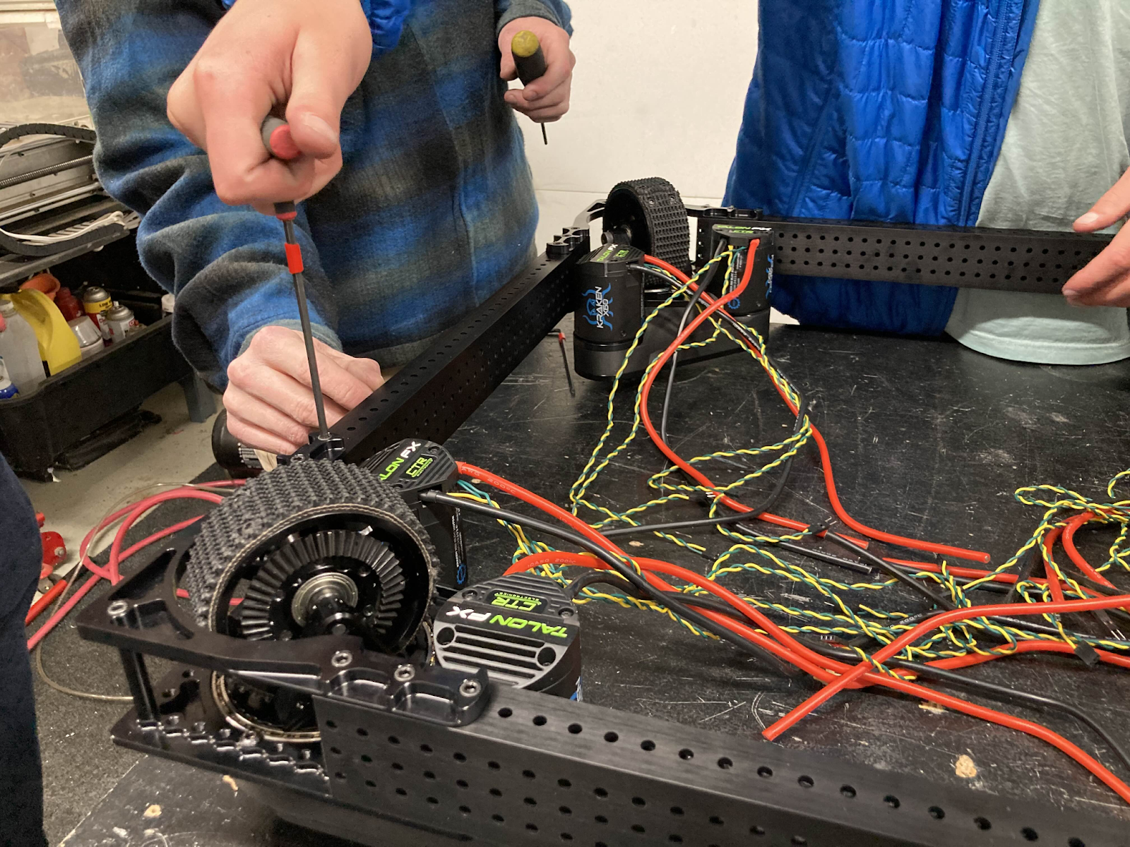 Drivetrain Progress - FRC Team NOMAD