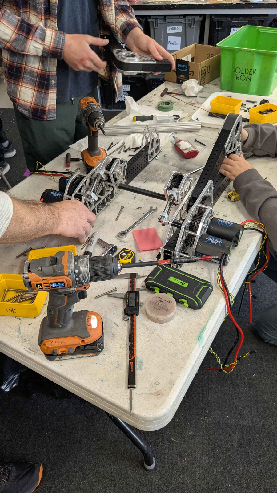 Building the Pivot - FRC Team NOMAD
